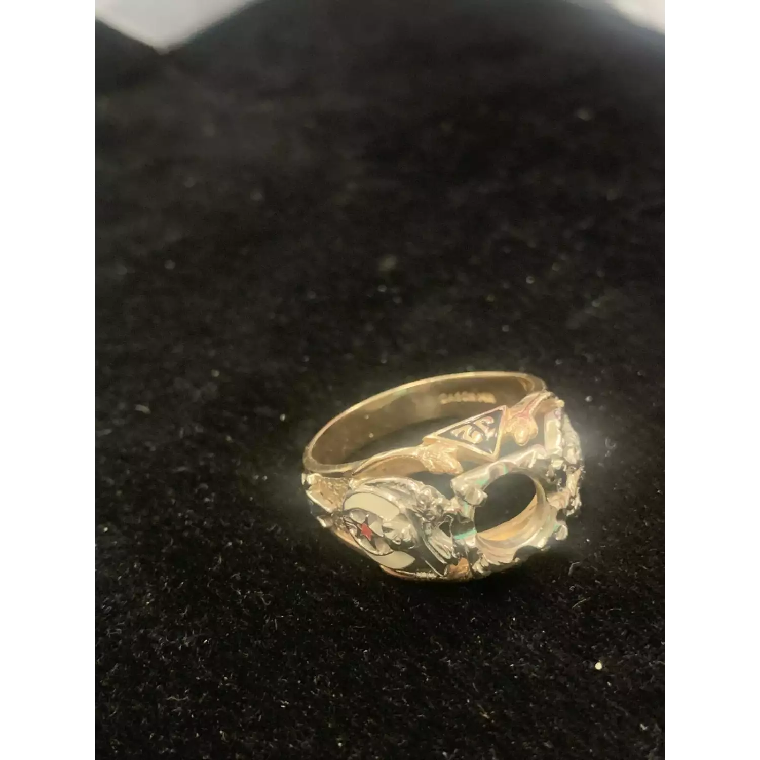 14K Dason-Reis 32nd Degree Scottish Rite Masonic Ring - Asher's Quality ...